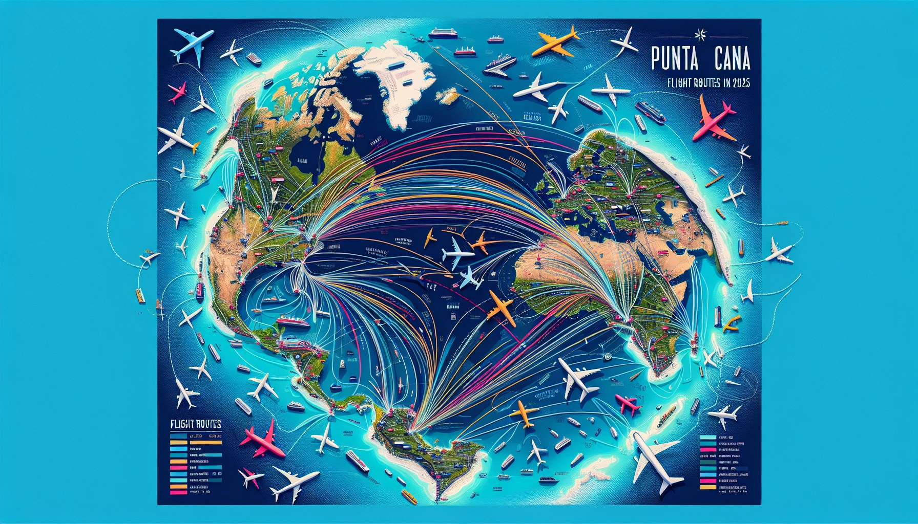 Explore New 2025 Flight Routes to Punta Cana from US & Canada